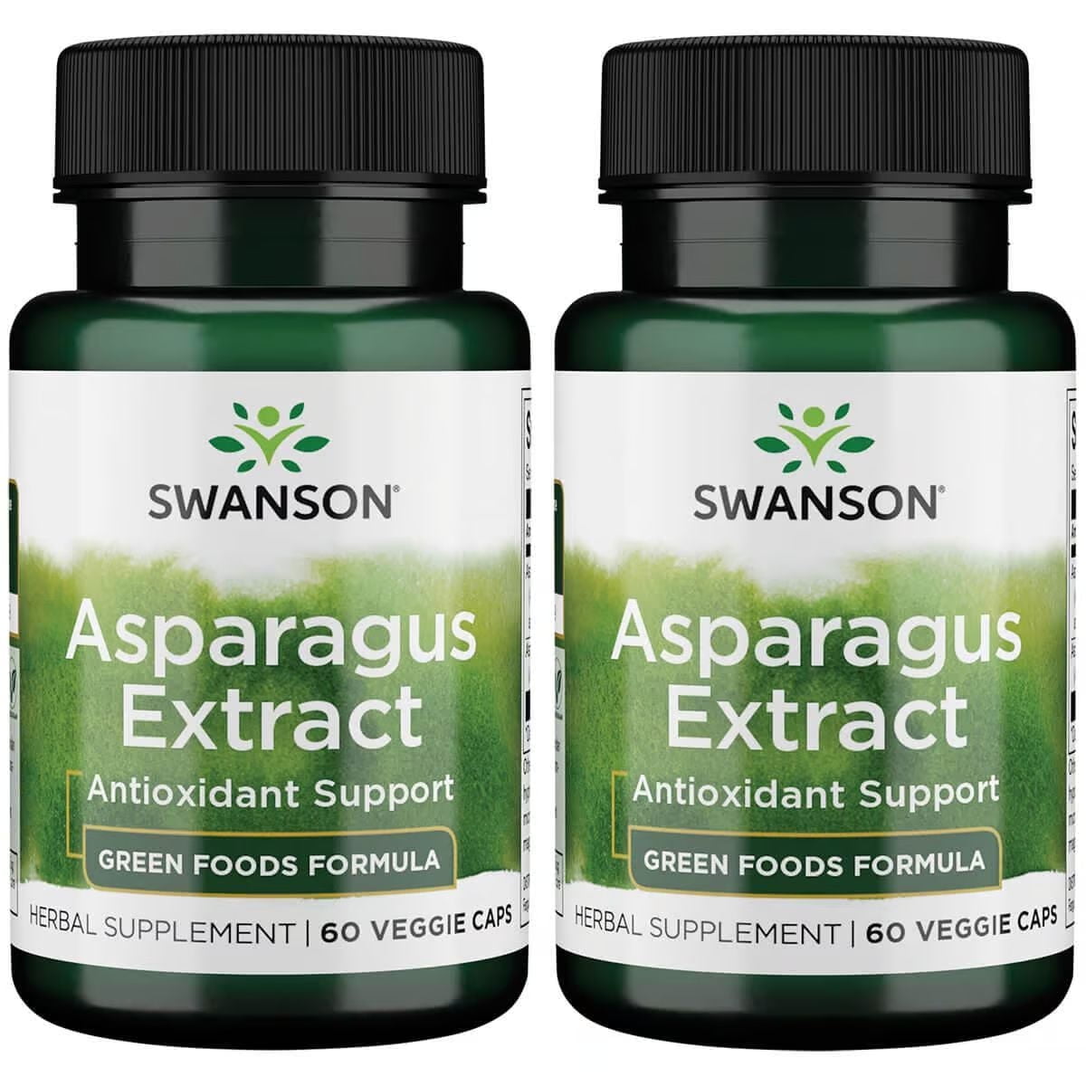 Swanson Full Spectrum Asparagus Young Shoots 400 mg 60 Caps 2 Pack ...