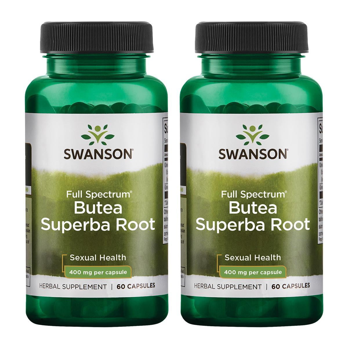 Swanson Full Spectrum Butea Superba Root 400 mg 60 Caps 2 Pack ...