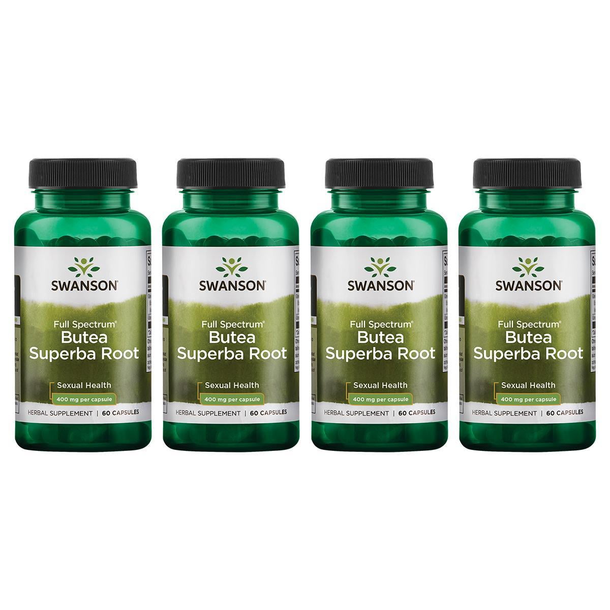 Swanson Supplement - Full Spectrum Butea Superba Root Capsules, 400mg ...