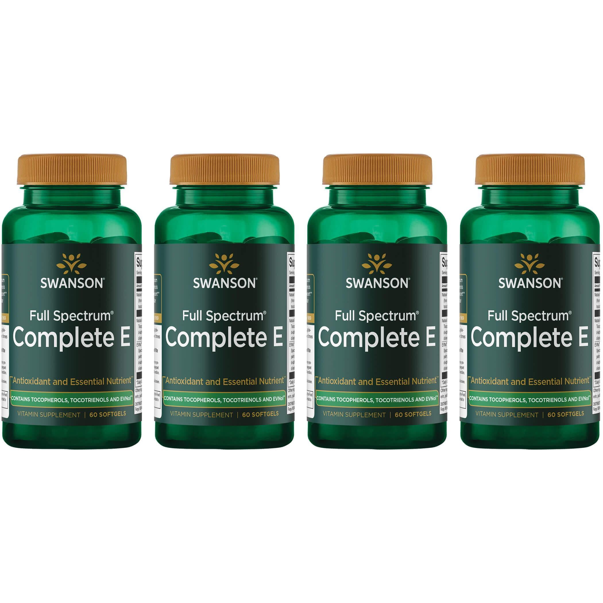 Swanson Full Spectrum E with Tocotrienols, Antioxidant Support ...