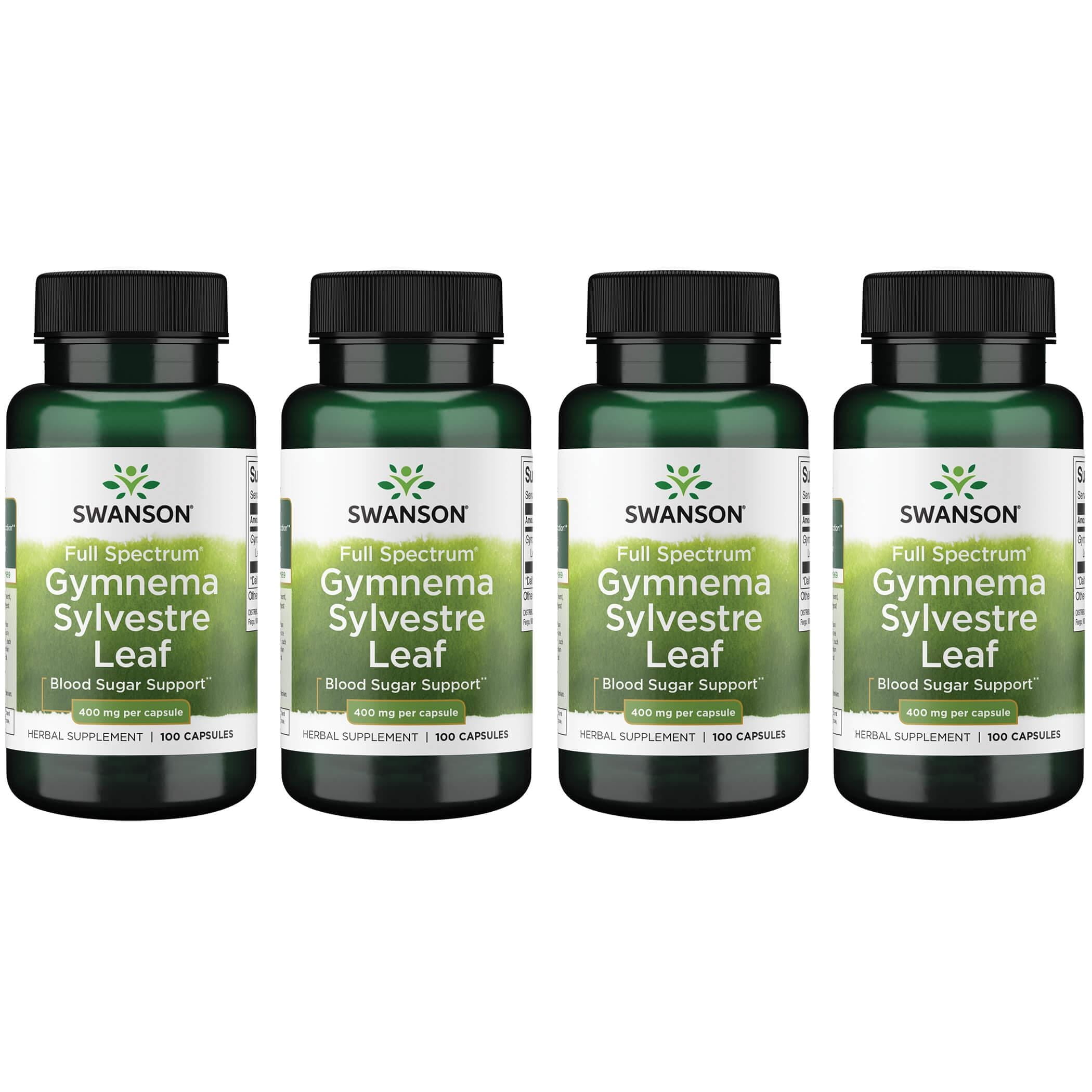 Swanson Herbal Supplement, Full Spectrum Gymnema Sylvestre Leaf 400 mg ...