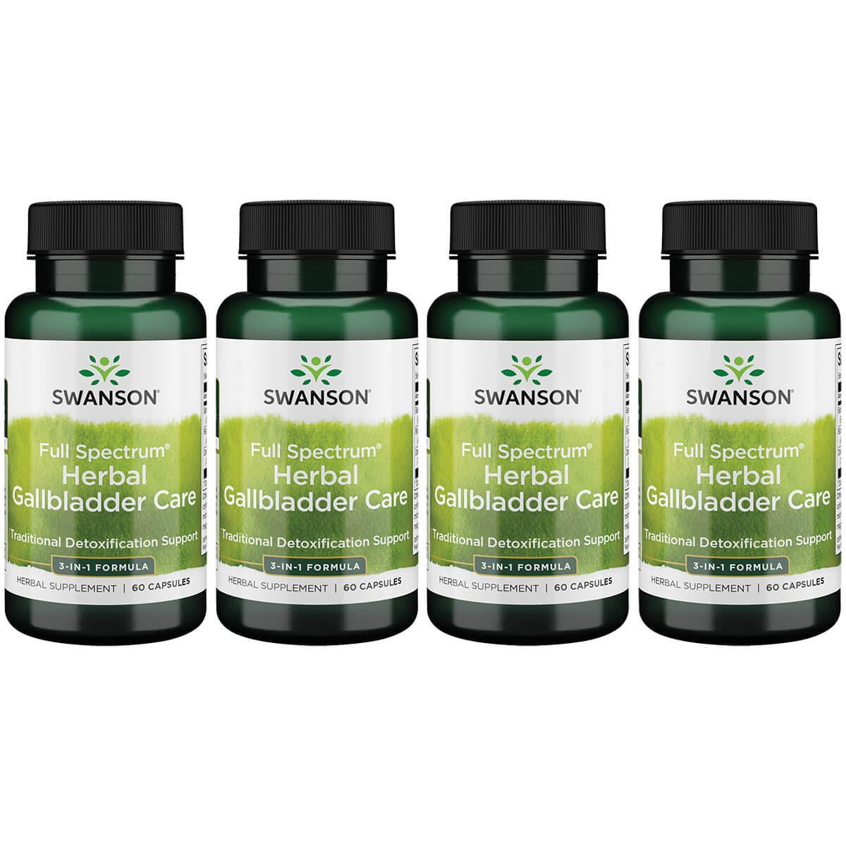 Swanson Herbal Gallbladder Care Formula Supplement, Full Spectrum ...