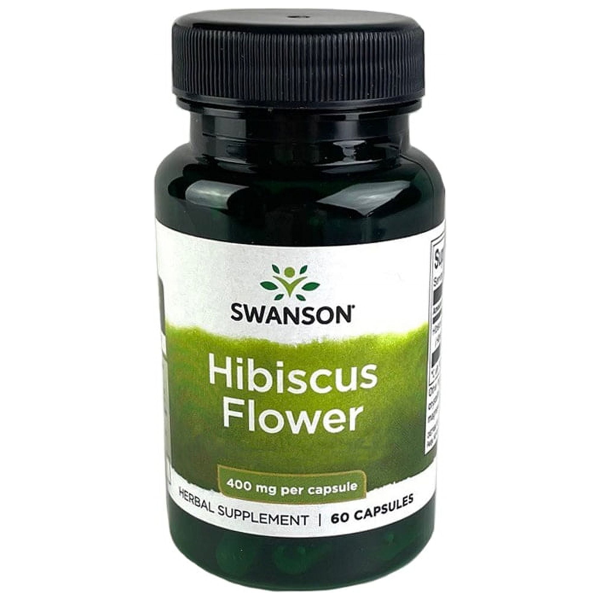Swanson Full Spectrum Hibiscus Flower 400 mg 60 Capsules - Walmart.com