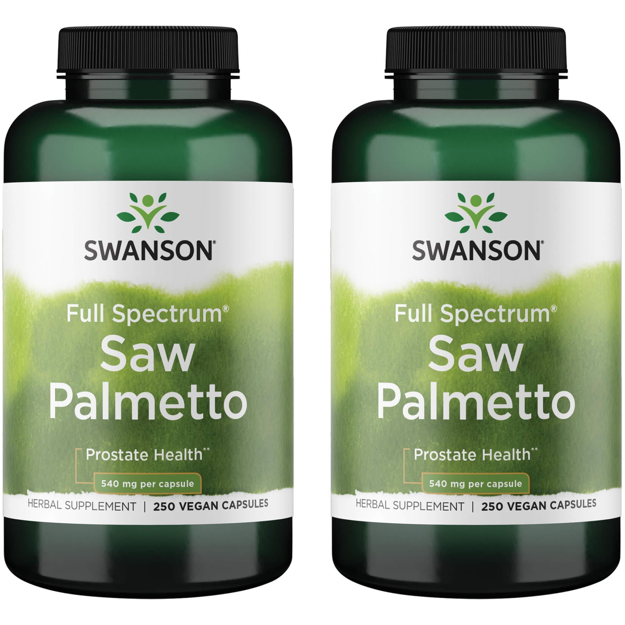 Swanson Pure Herbal Supplement, Saw Palmetto 540mg, Supports Men's ...