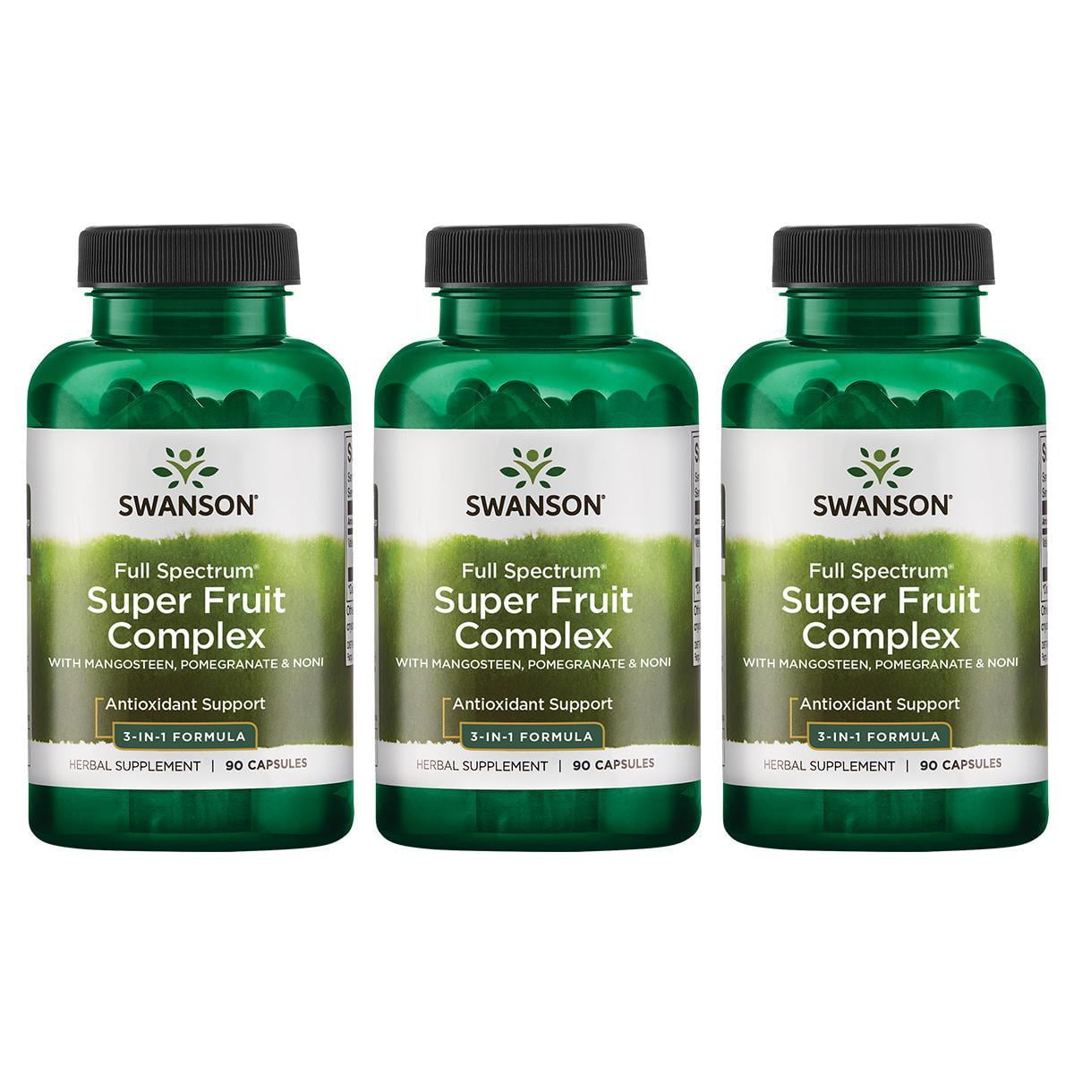 Swanson Full Spectrum Super Fruit Complex - Mangosteen, Pomegranate ...