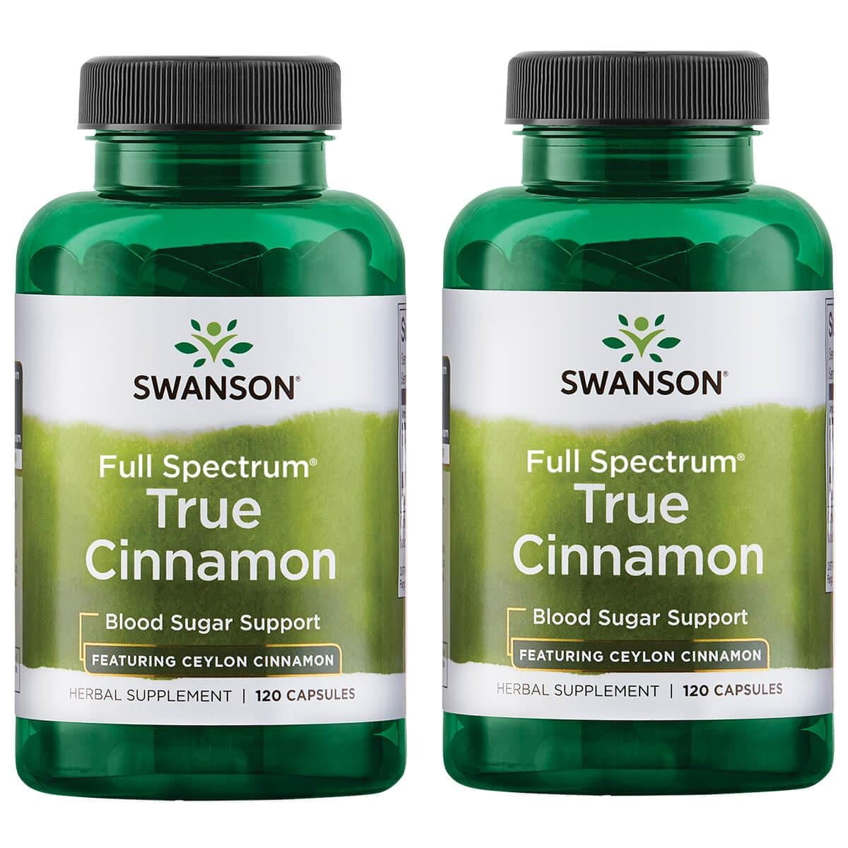 Swanson Full Spectrum True Cinnamon - Featuring Ceylon Cinnamon 2 Pack ...