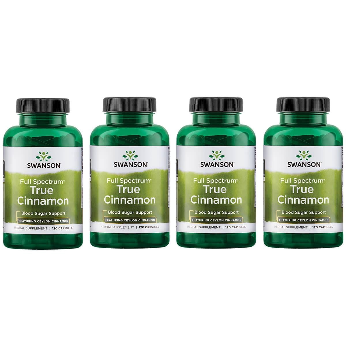 Swanson Full Spectrum True Cinnamon - Featuring Ceylon Cinnamon 4 Pack ...