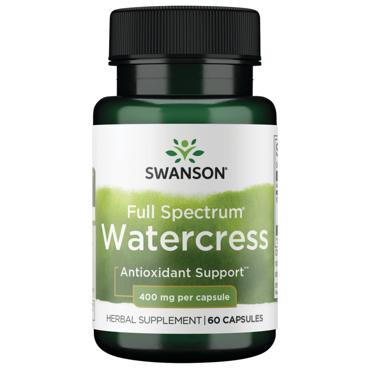 Swanson Watercress Full Spectrum 400mg 60 Capsules for Antioxidant ...