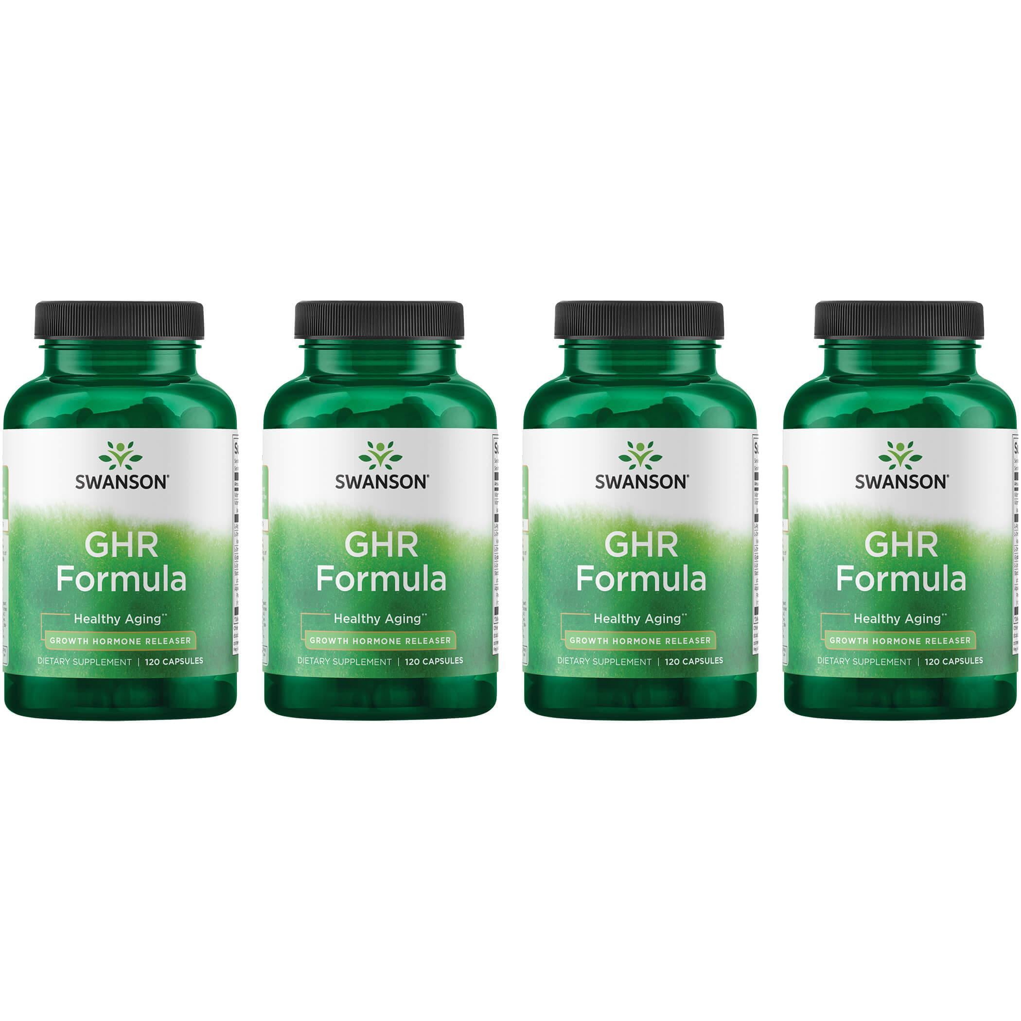Swanson GHR Formula - Essential Growth Hormone Releaser, Healthy Aging ...