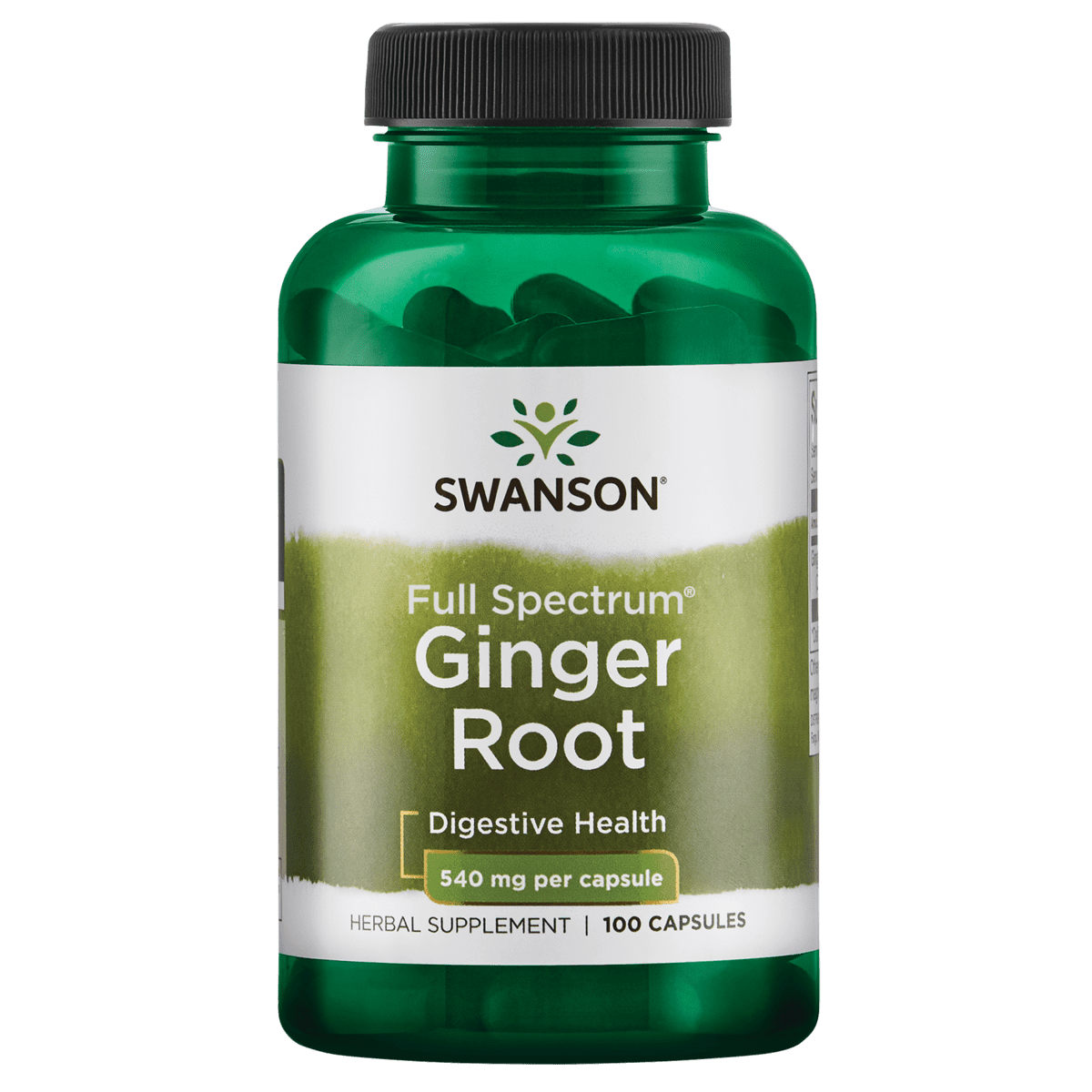 Swanson Ginger Root 540 mg 100 Capsules - Walmart.com
