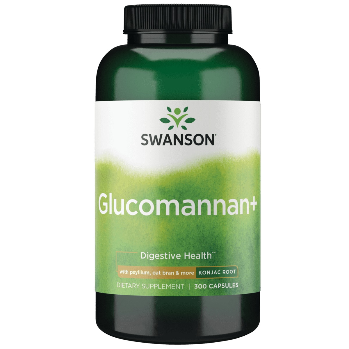 Swanson Glucomannan+ 300 Capsules - Walmart.com