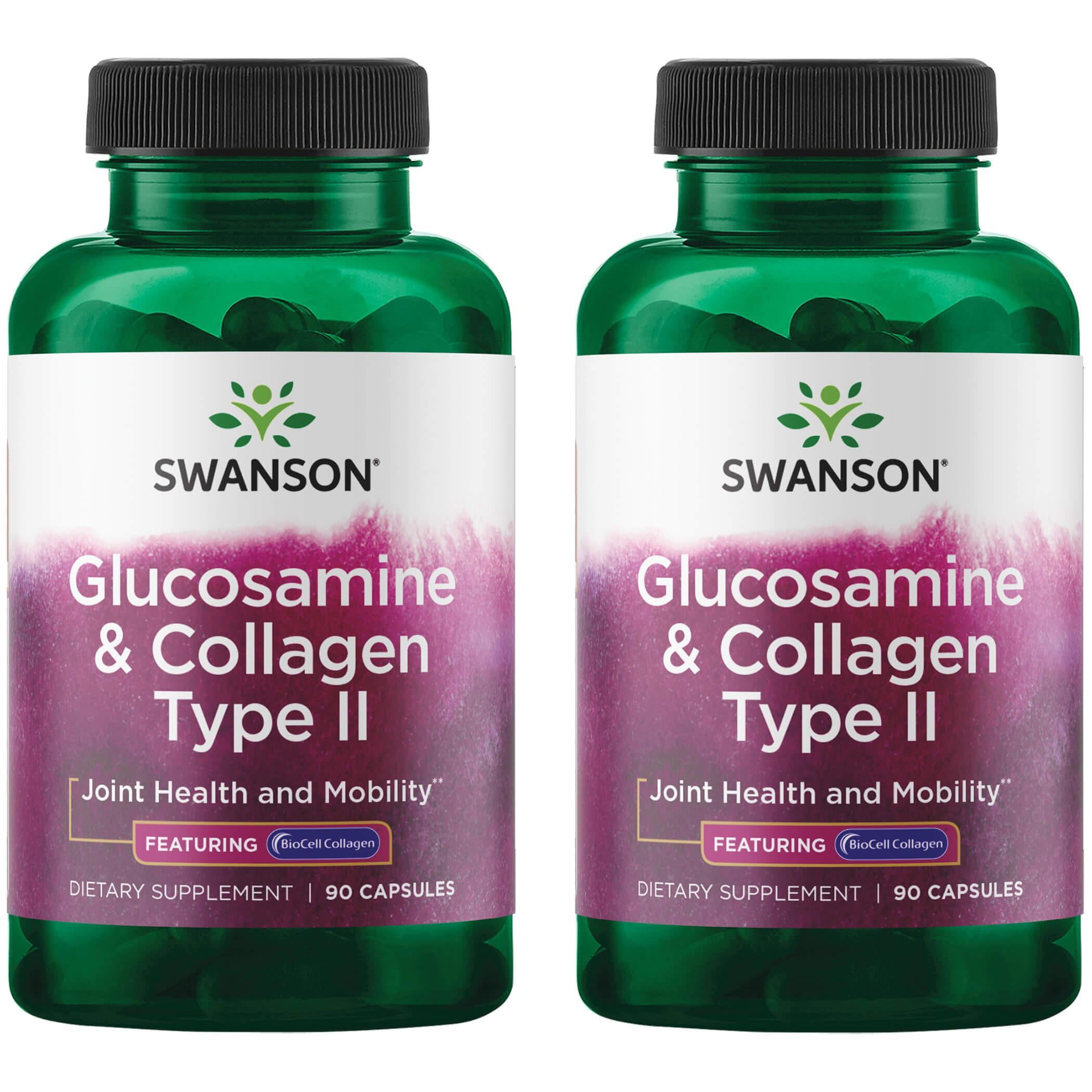 Swanson Glucosamine & Collagen Type Ii - Featuring Biocell Collagen 2 ...