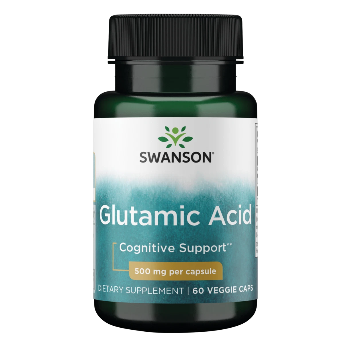 Swanson_Glutamic_Acid_500_Mg_60_Veggie_Vegetarian_Capsules - Walmart.com