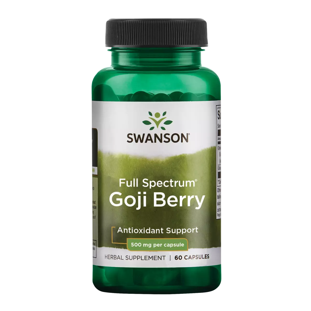 Swanson_Goji_Berry_"Wolfberry"_500_Mg_60_Vegetarian_Capsules - Walmart.com