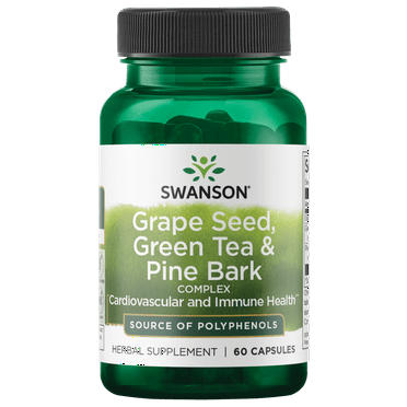 Swanson Supplement - Pine Bark Extract 50 mg, 100 Capsules - Walmart.com