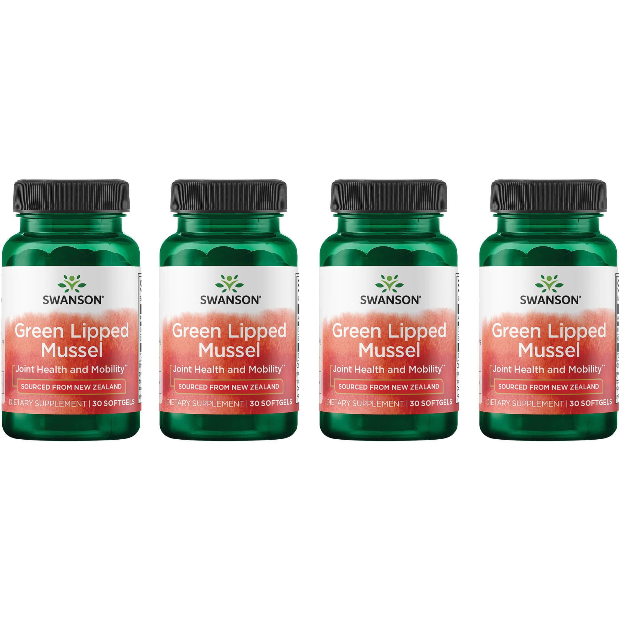 Swanson New Zealand Green Lipped Mussel Oil, Healthy Joint Supplement ...