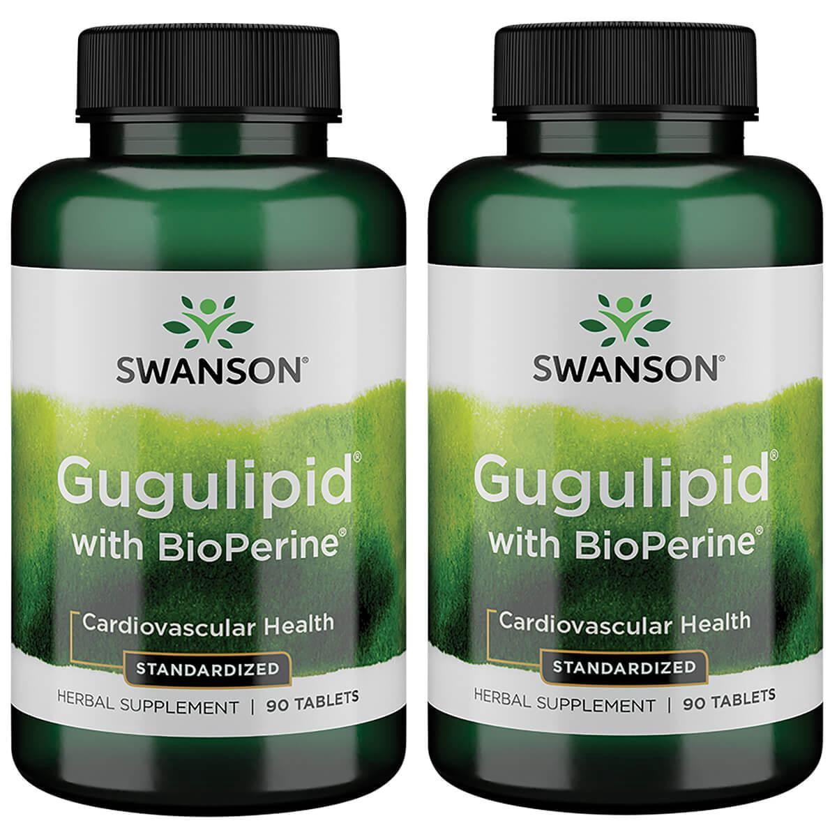 Swanson Gugulipid & Bioperine - Ayurvedic Cardiovascular Support, Joint ...