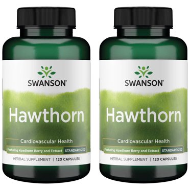 Solaray One Daily Hawthorn Extract 600 mg Capsules, 30 Ct - Walmart.com