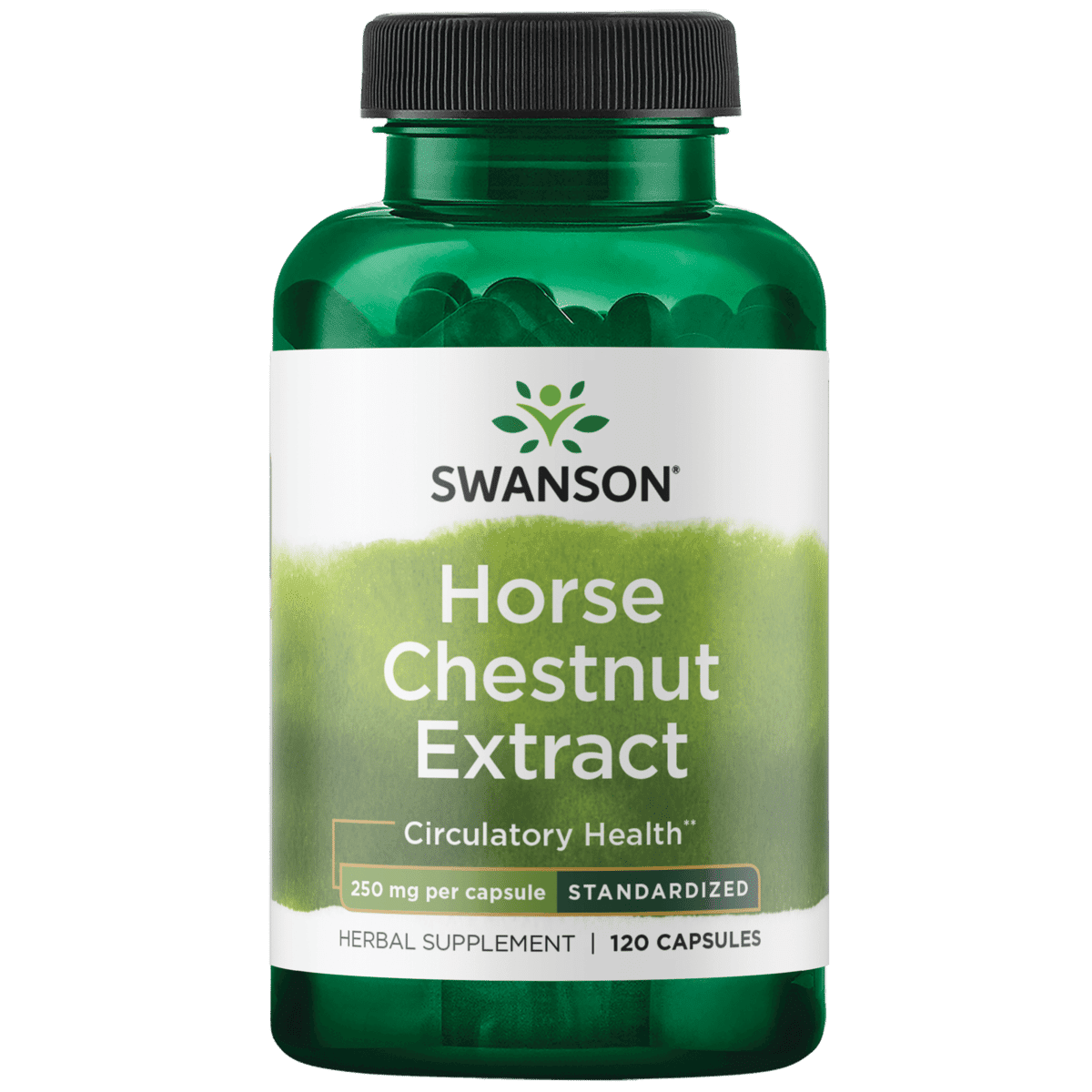 Swanson Horse Chestnut Supplement Pills, 22% Aescin (Standardized), 250 ...