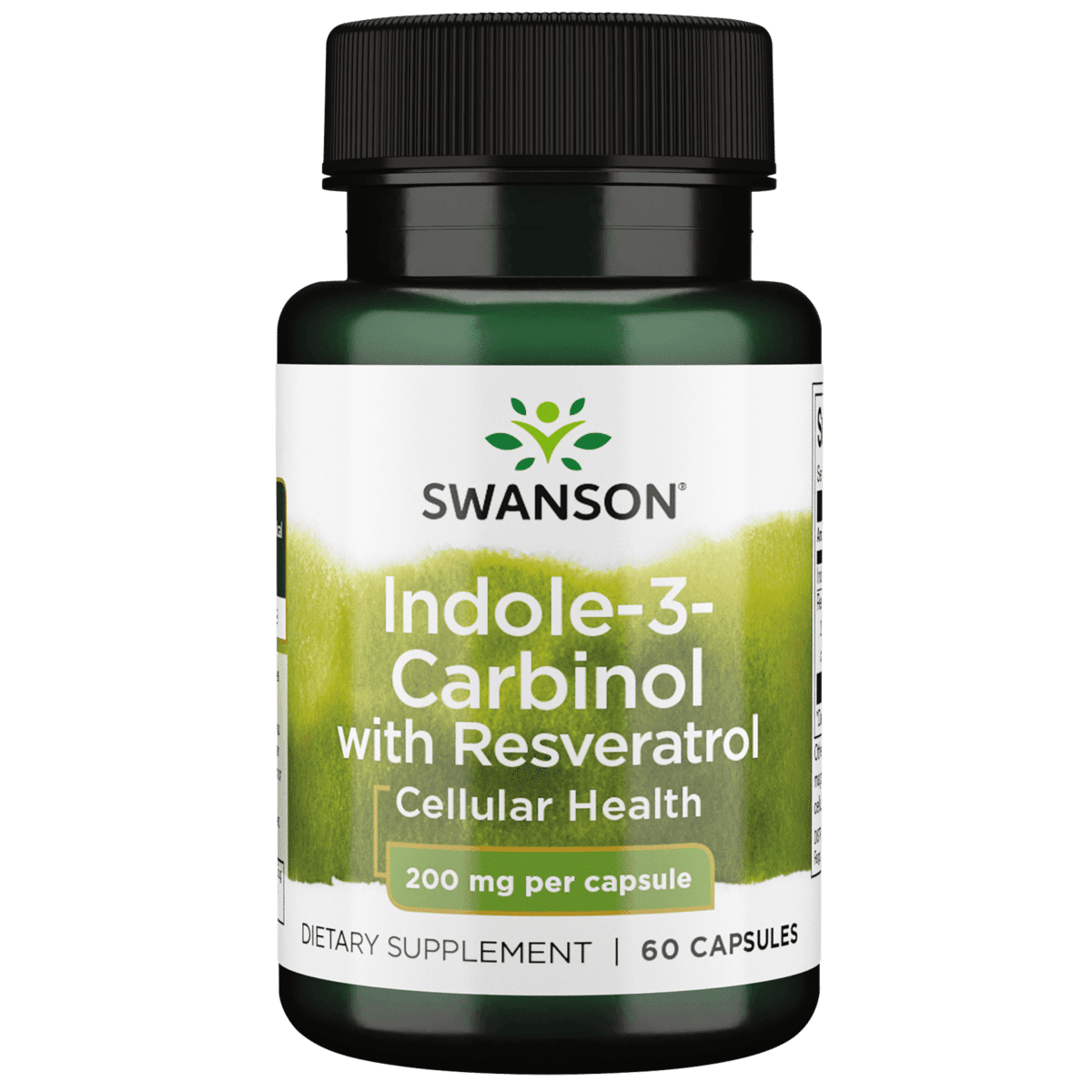 Swanson Dietary Booster - Indole-3-Carbinol with Resveratrol, Natural ...