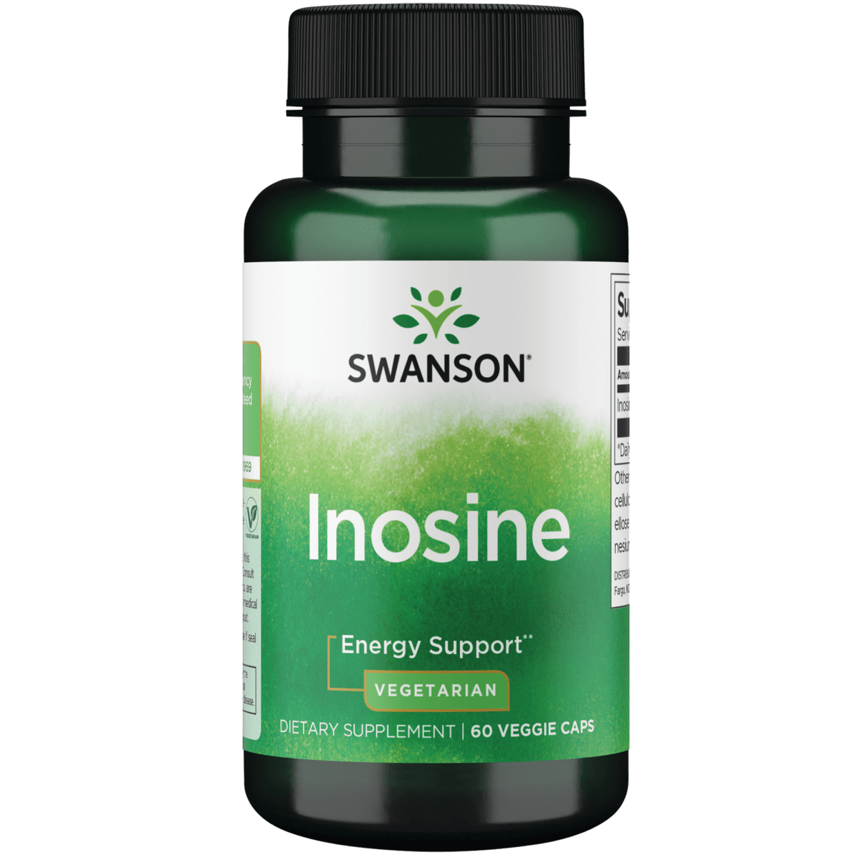 Swanson Inosine 500 mg 60 Veggie Capsules - Walmart.com