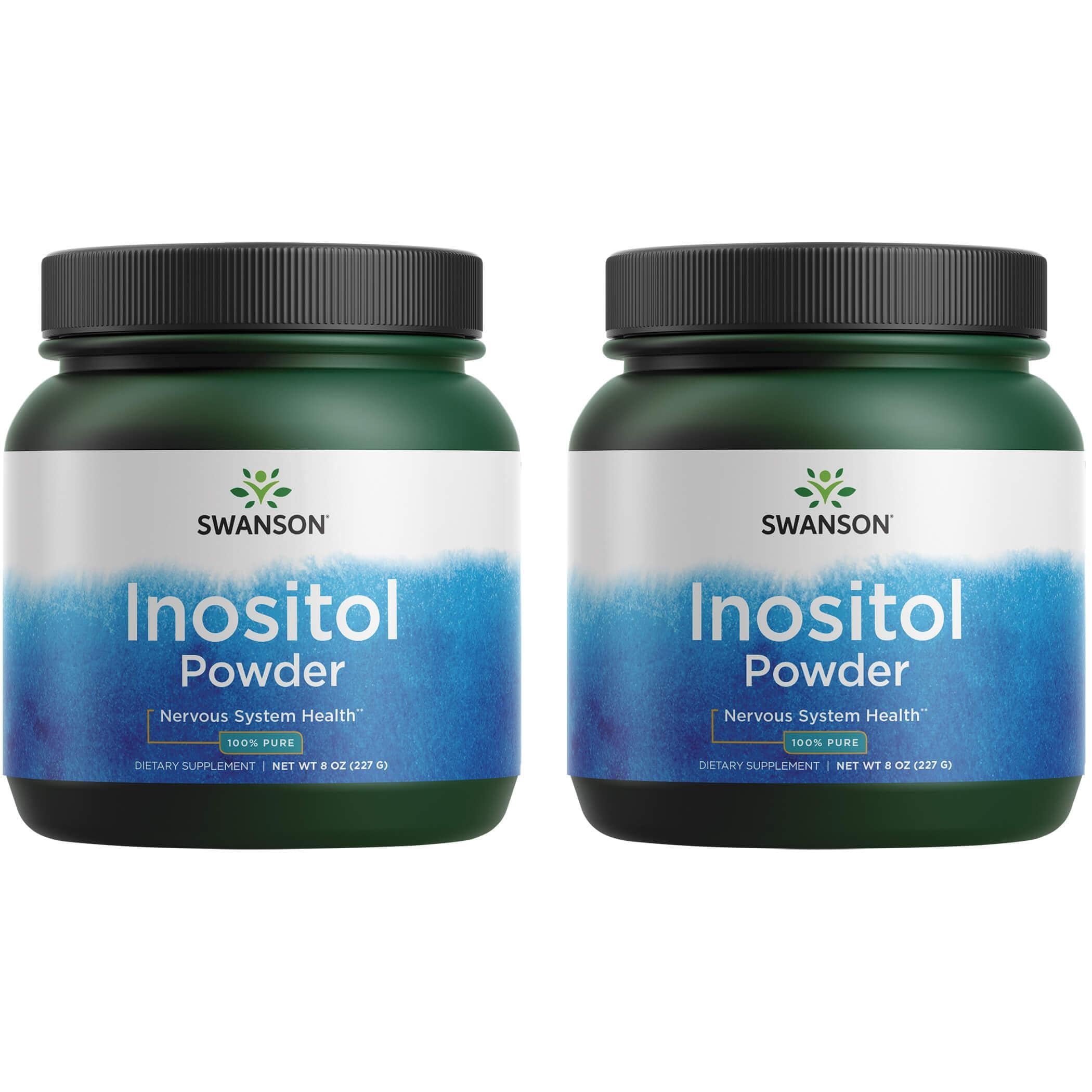 Swanson Inositol Powder - 100% Pure 8 oz Pwdr 2 Pack - Walmart.com