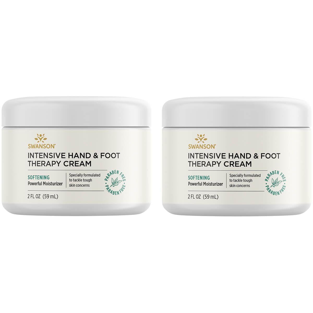 Swanson Intensive Hand & Foot Therapy Cream 2 fl oz Cream 2 Pack - Walmart.com