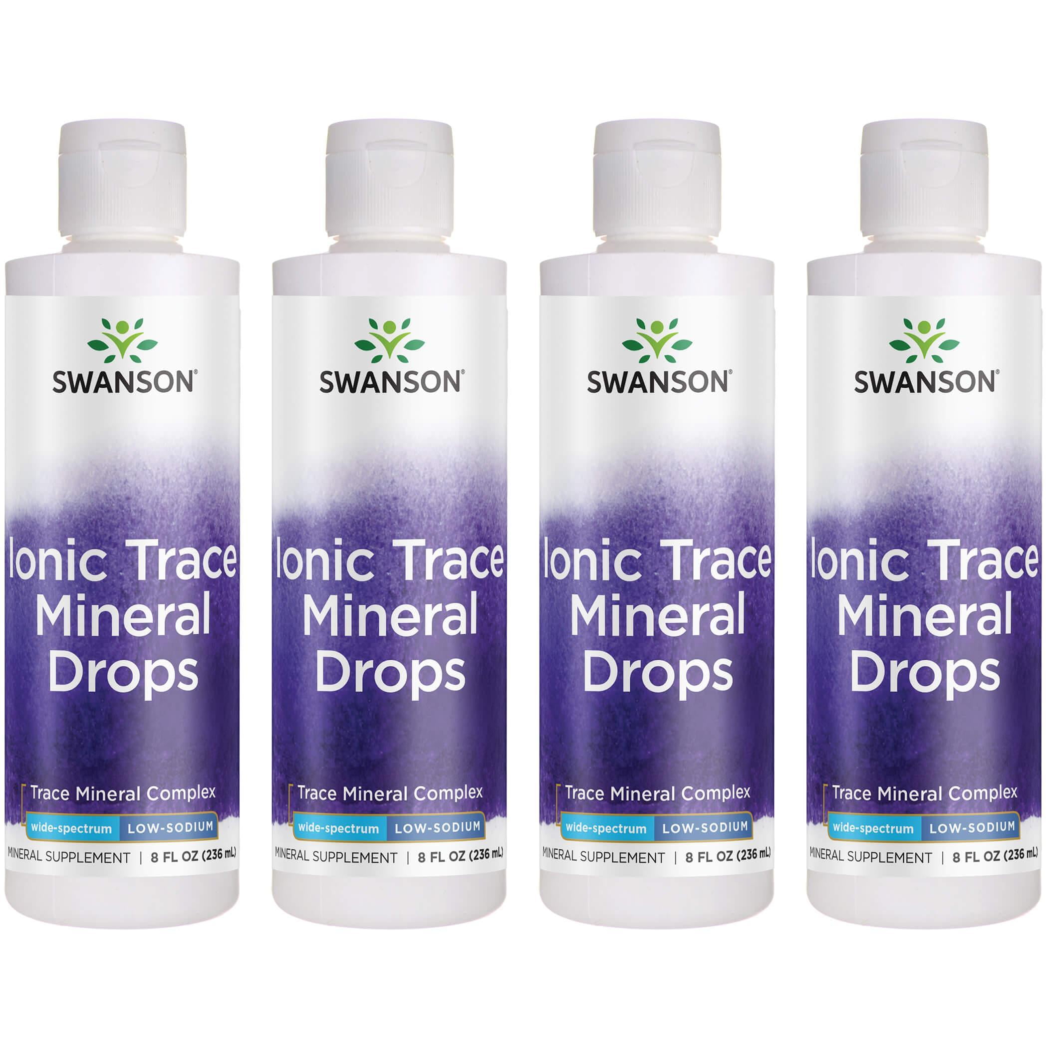 Swanson Ionic Trace Mineral Concentrate Drops, Pure Sea Water Liquid, 8 ...