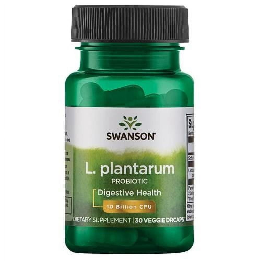 Swanson L. Plantarum - Digestive Supplement Promoting Gastrointestinal ...