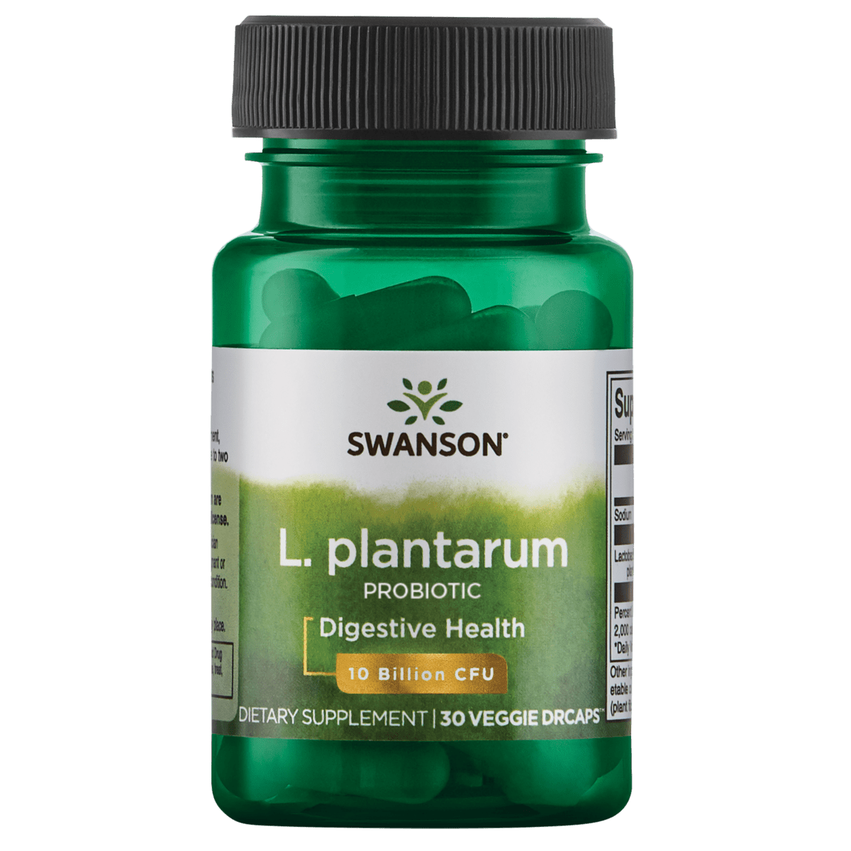 Swanson Lactobacillus Plantarum Probiotic Inner Bowel Support Vegetable ...