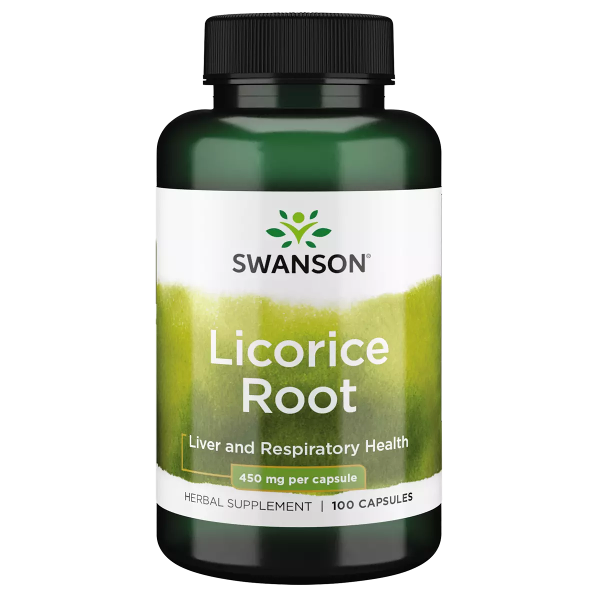 Swanson Licorice Root 450 mg 100 Capsules - Walmart.com