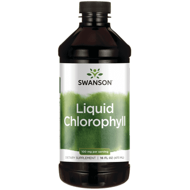 World Organics Chlorophyll Liquid, Natural Pure Supplements, 16.0 Oz ...