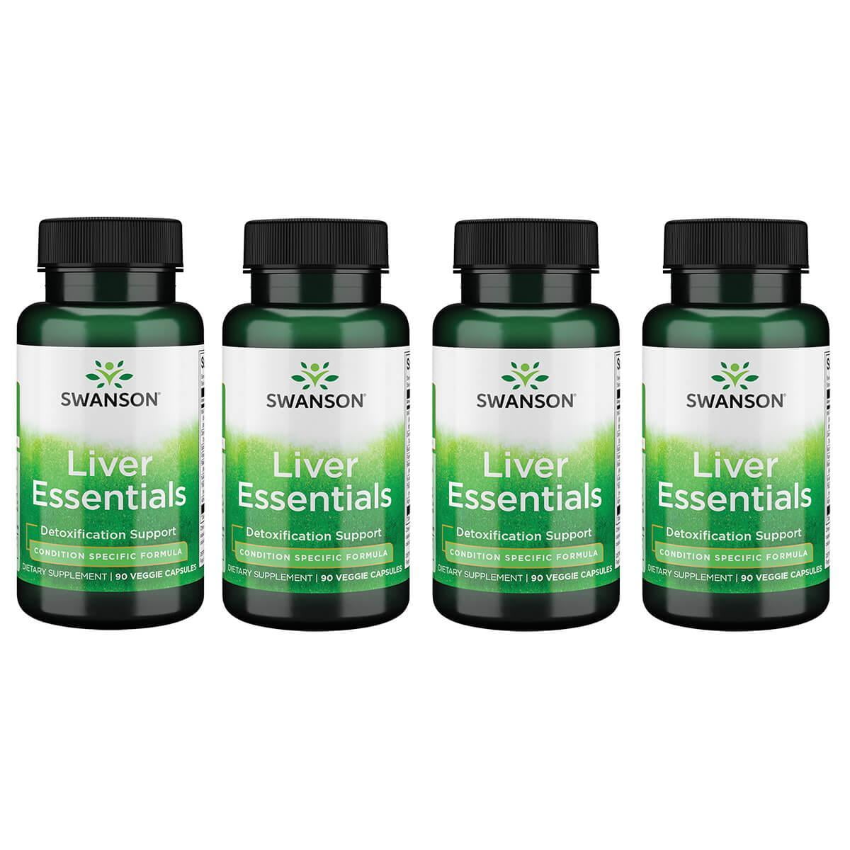 Swanson Liver Essentials: Health Support Supplement with Milk Thistle ...