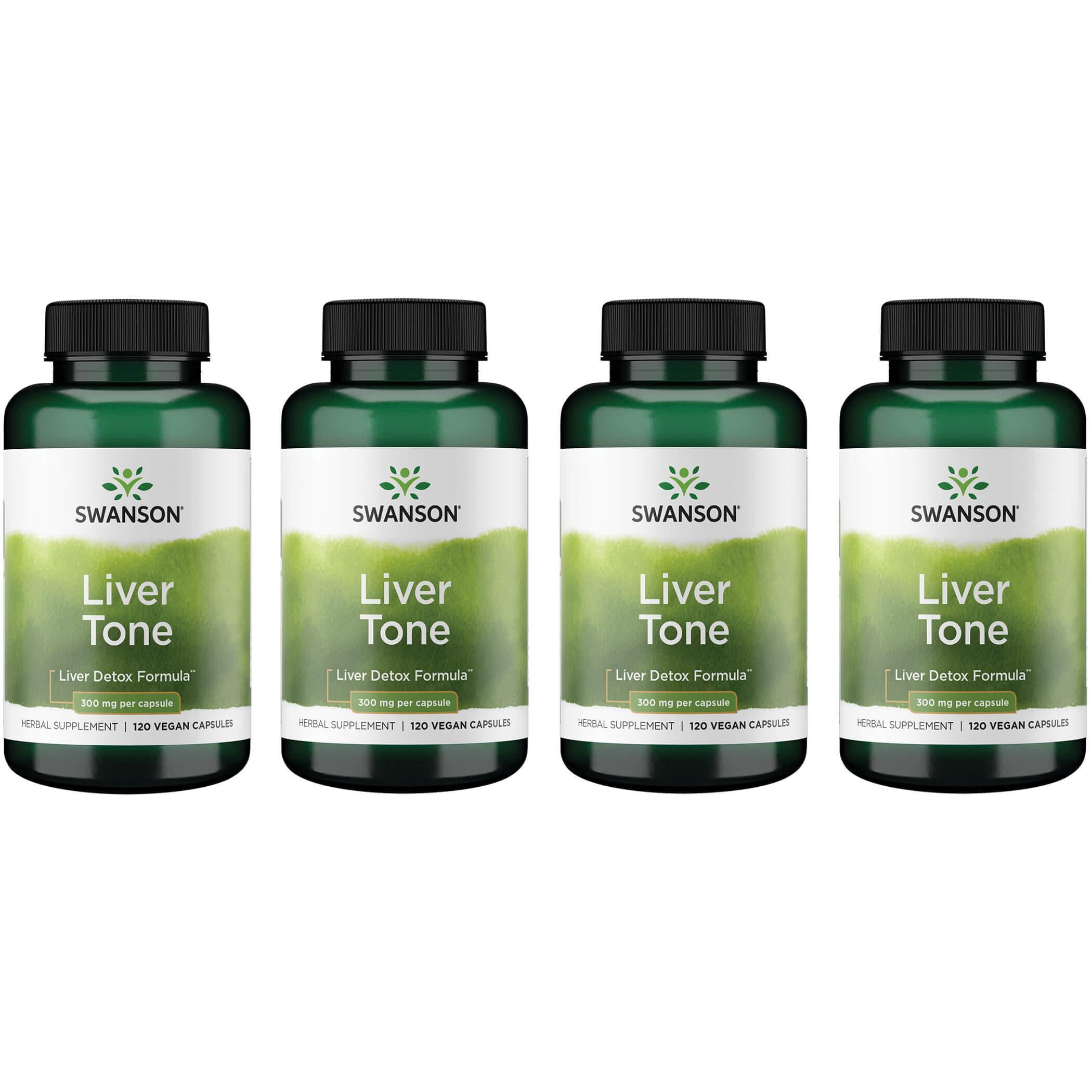 Swanson Ultra Liver Tone, Vital Support Supplement, Health Formula ...