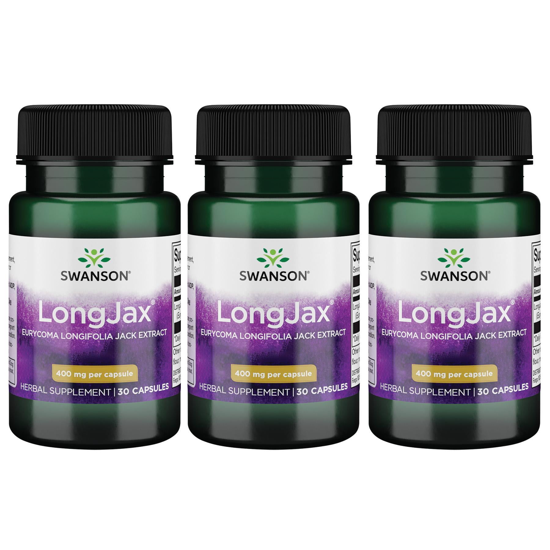 Swanson Longjax Eurycoma Longifolia Jack Extract 400 Milligrams 30 ...