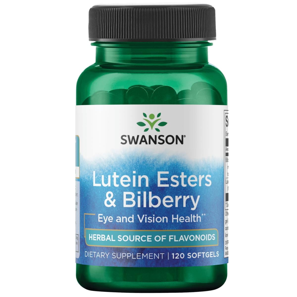 Swanson Lutein Esters & Bilberry Extract Eye Supplements for Vision ...