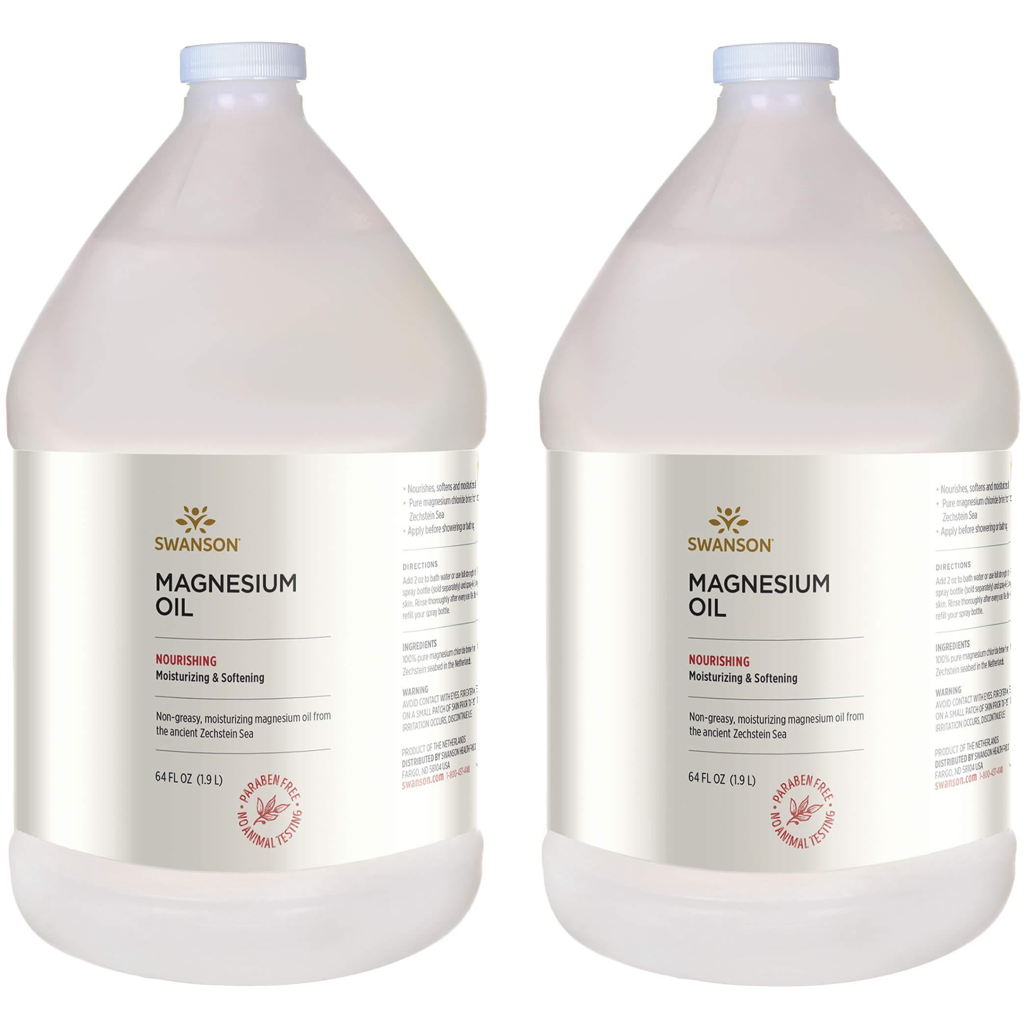 Swanson Magnesium Oil 64 fl oz Liq 2 Pack - Walmart.com