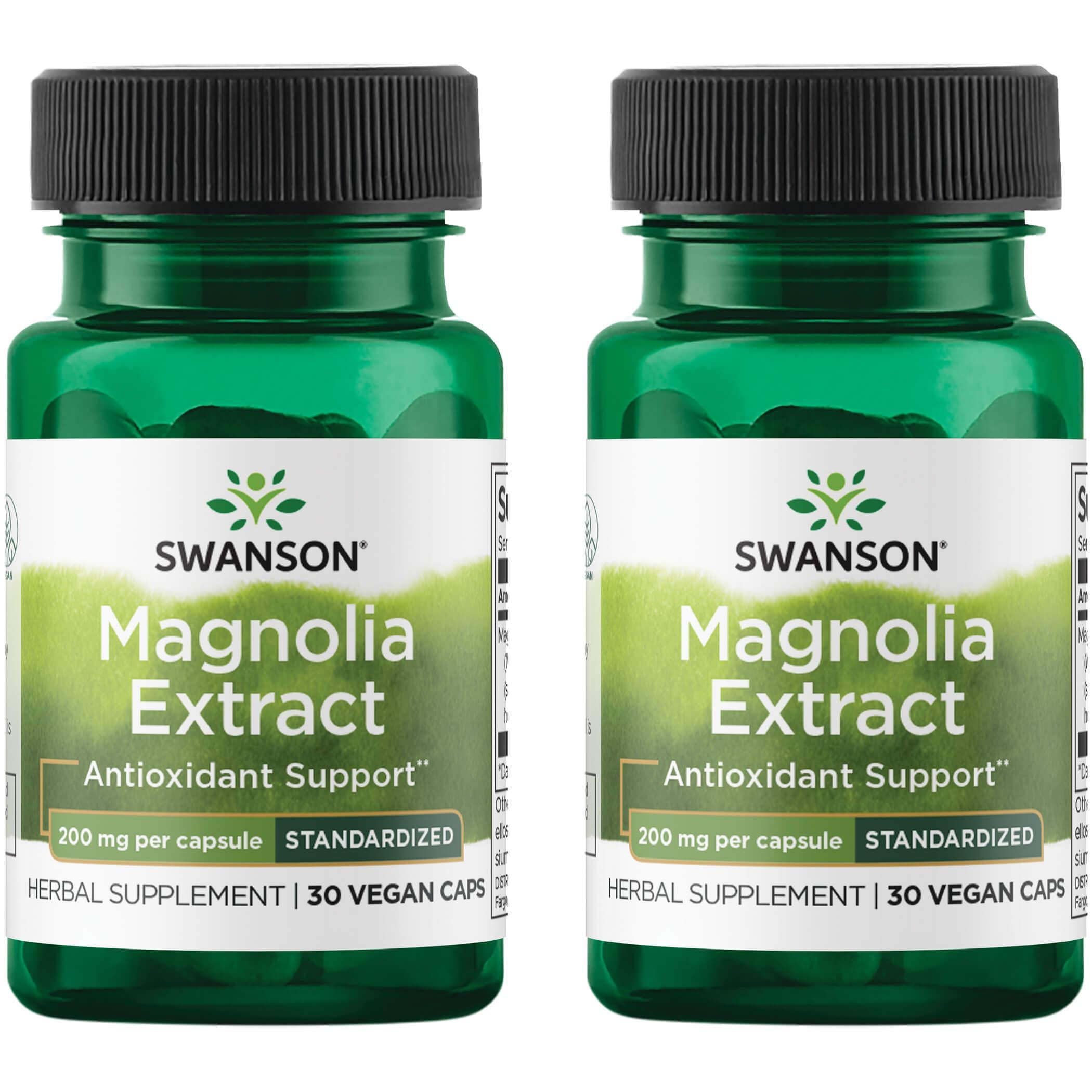 Swanson Magnolia Bark-Herbal Supplement Traditionally Used to Promote ...