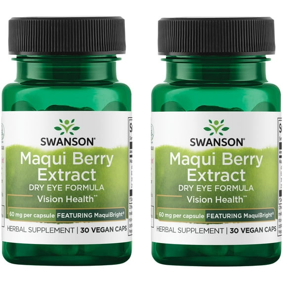 Swanson Organic Health Essentials Nutrition - Maqui Berry Extract Dry ...