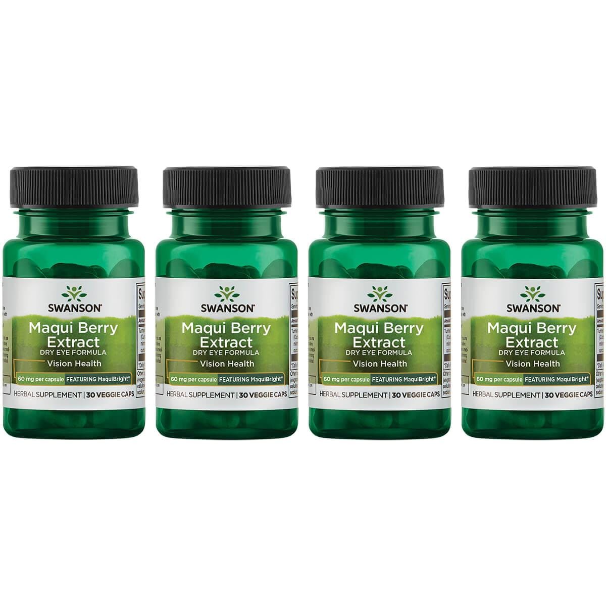 Swanson Maqui Berry Extract Dry Eye Formula - Featuring Maquibright 4 ...