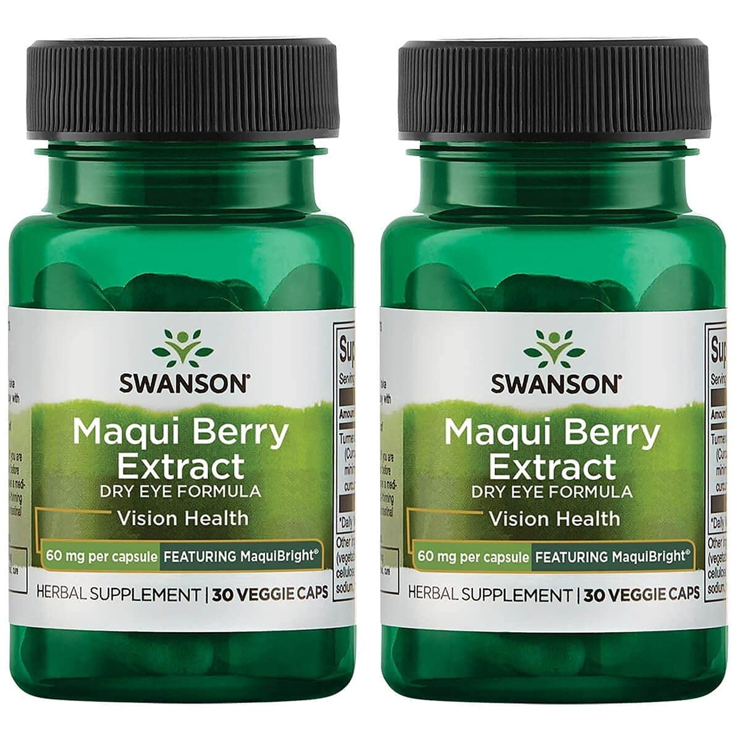 Swanson Maquibright 60 Milligrams 30 Veg Capsules (2 Pack) - Walmart.com