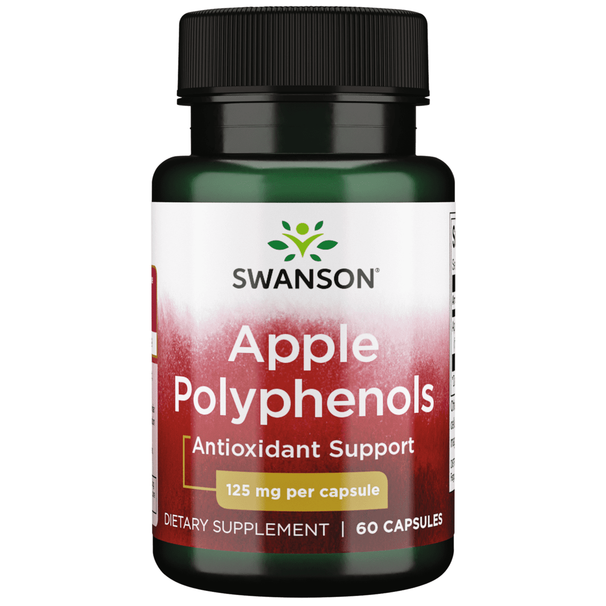 Swanson Maximum Strength Apple Polyphenols 125 mg 60 Capsules - Walmart.com