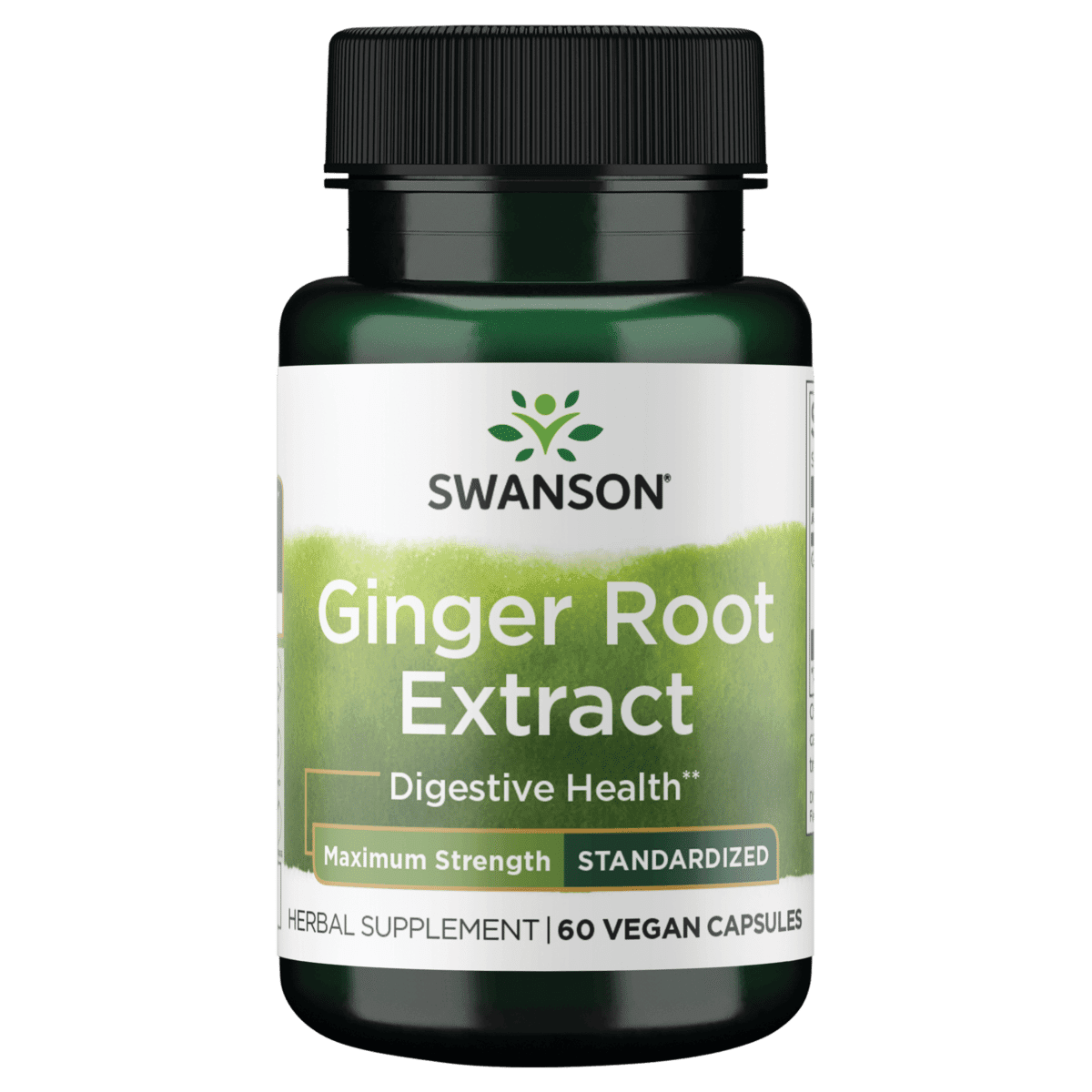 Swanson Maximum Strength Ginger Root Extract 200 mg 60 Veggie Capsules ...