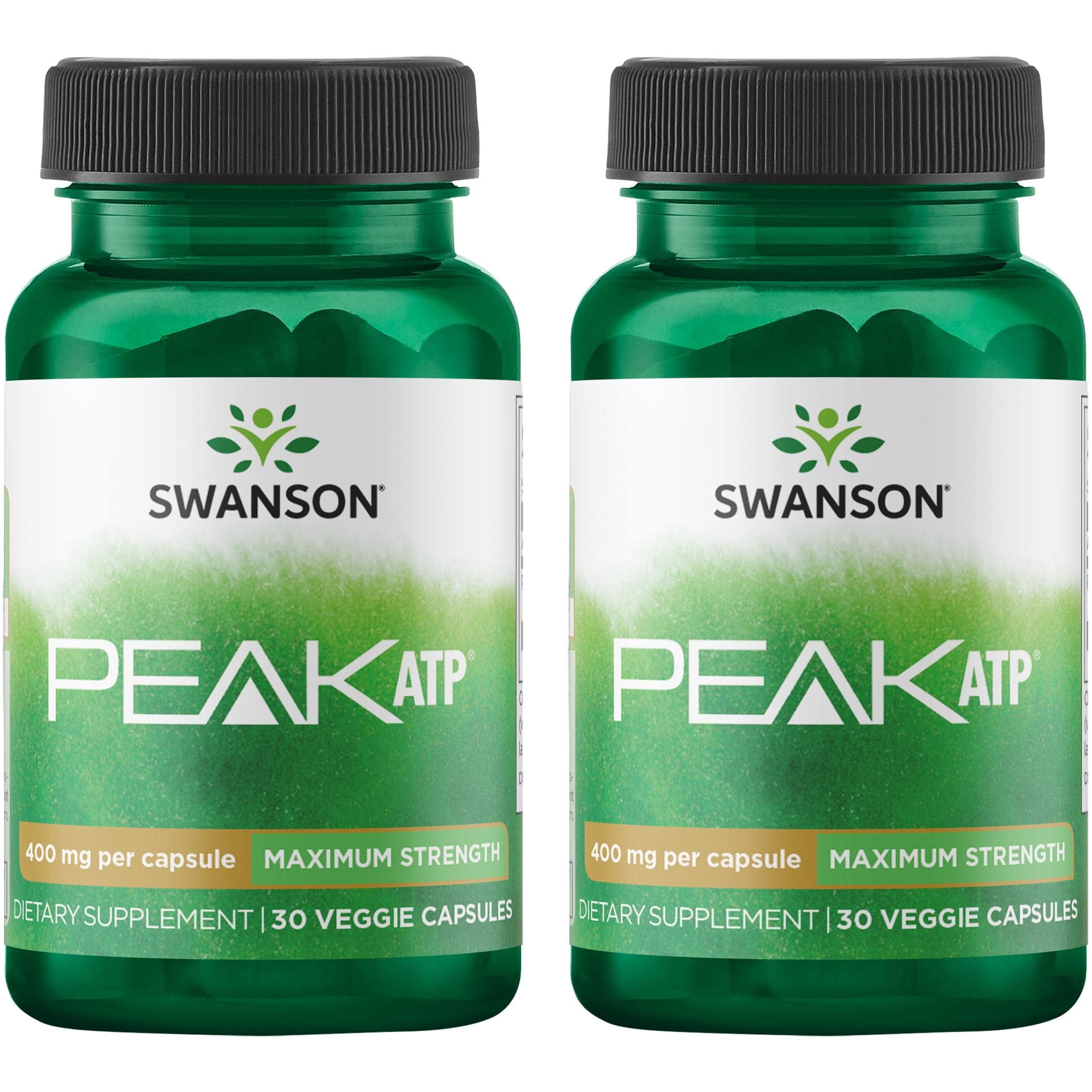 Swanson Maximum Strength PEAK ATP-Natural Supplement Promoting Cellular ...