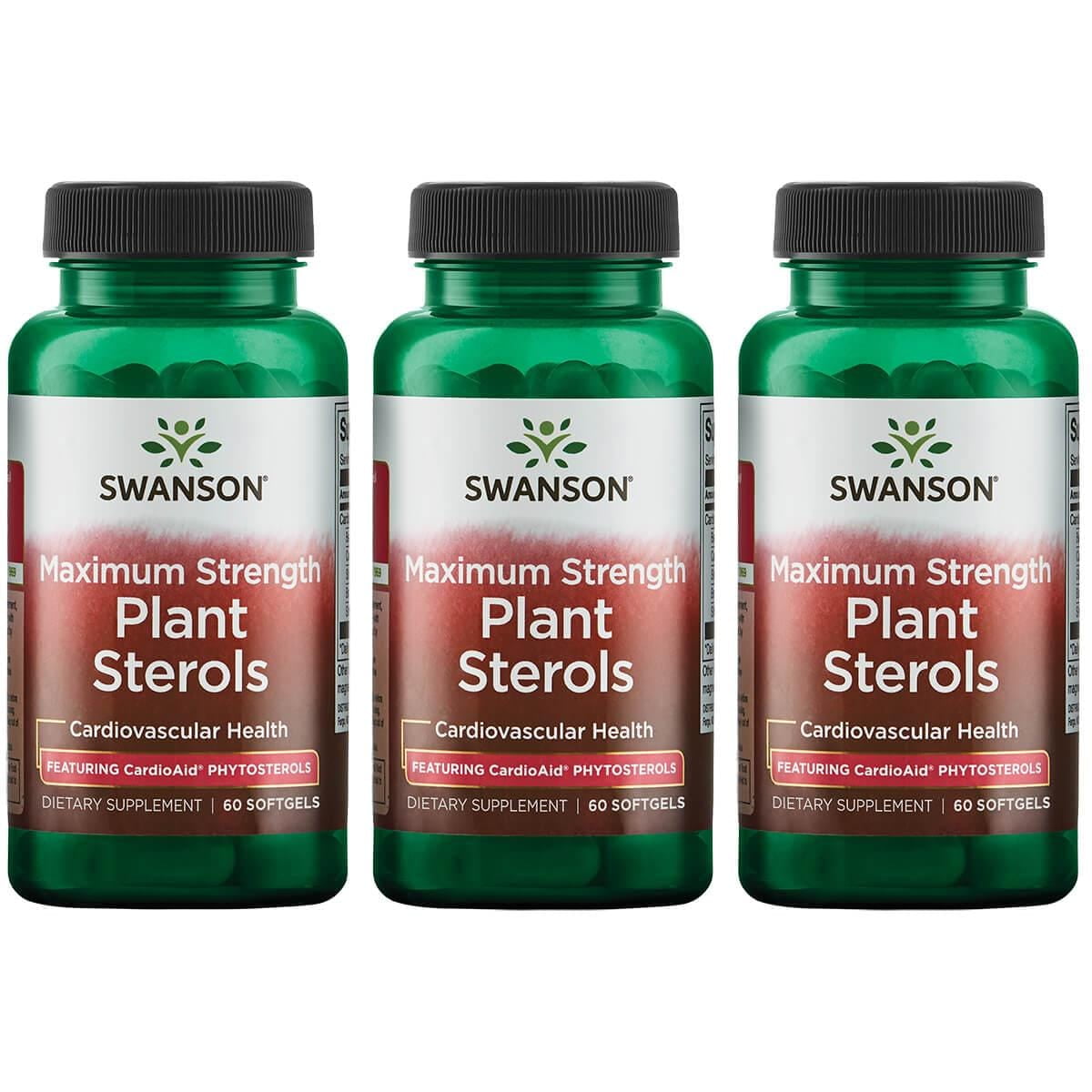 Swanson Maximum Strength Plant Sterols - Featuring CardioAid ...