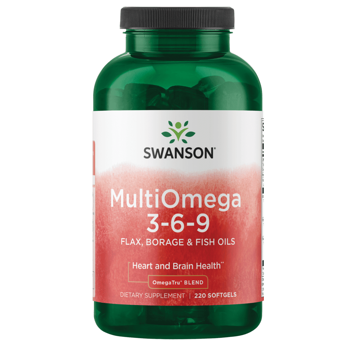 Swanson MultiOmega 3-6-9 - Essential Fatty Acids for Cardio & Brain ...