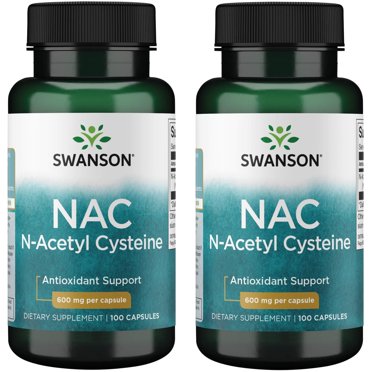 NOW Dietary Supplements, NAC 600mg with Selenium & Molybdenum, 100 Veg ...