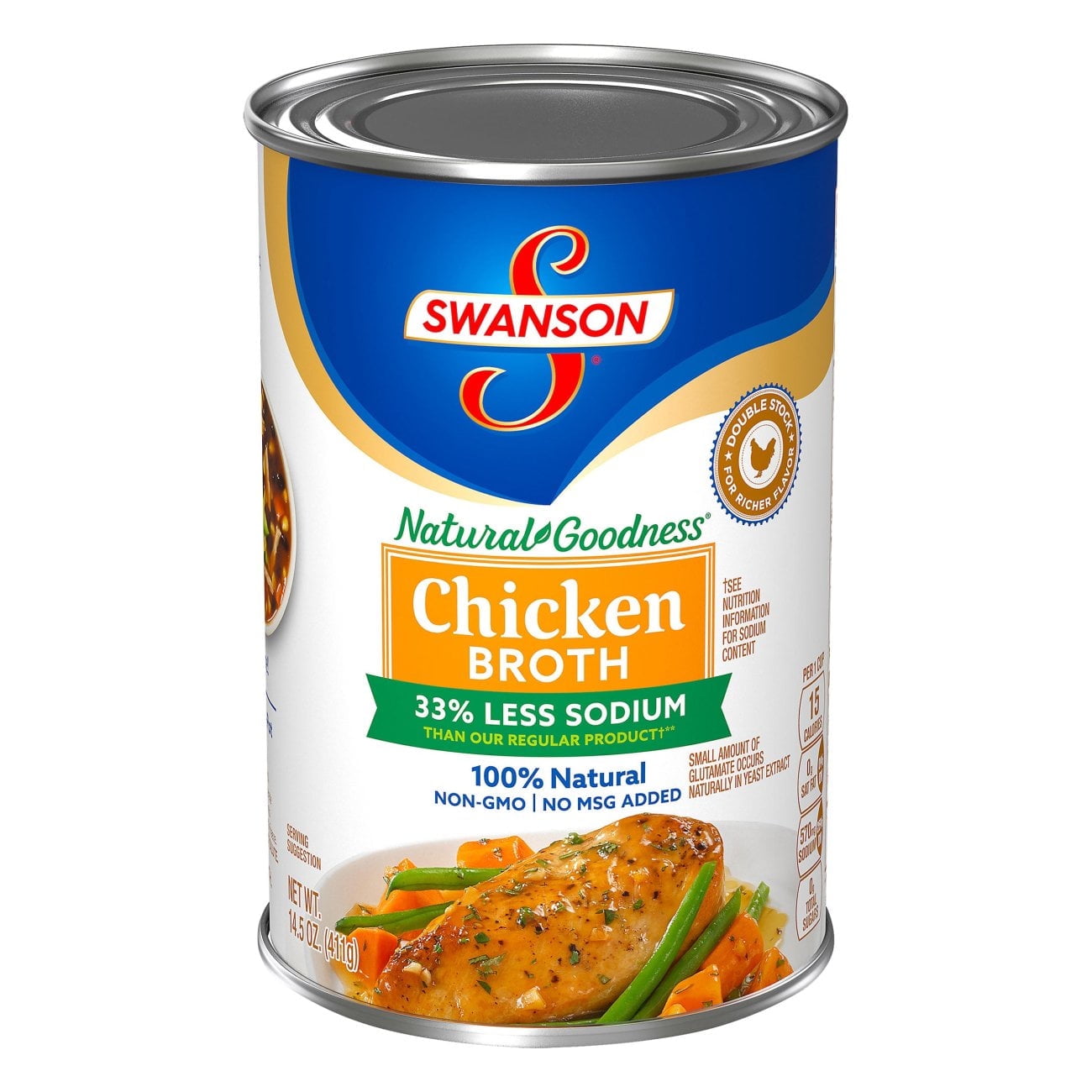 Swanson Natural Goodness Chicken Broth - 14.5 oz - Walmart.com