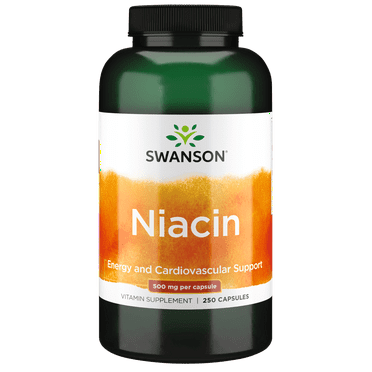 Niacin 500 mg 1000 Tabs for Healthy Lipid Balance & Energy - Walmart.com