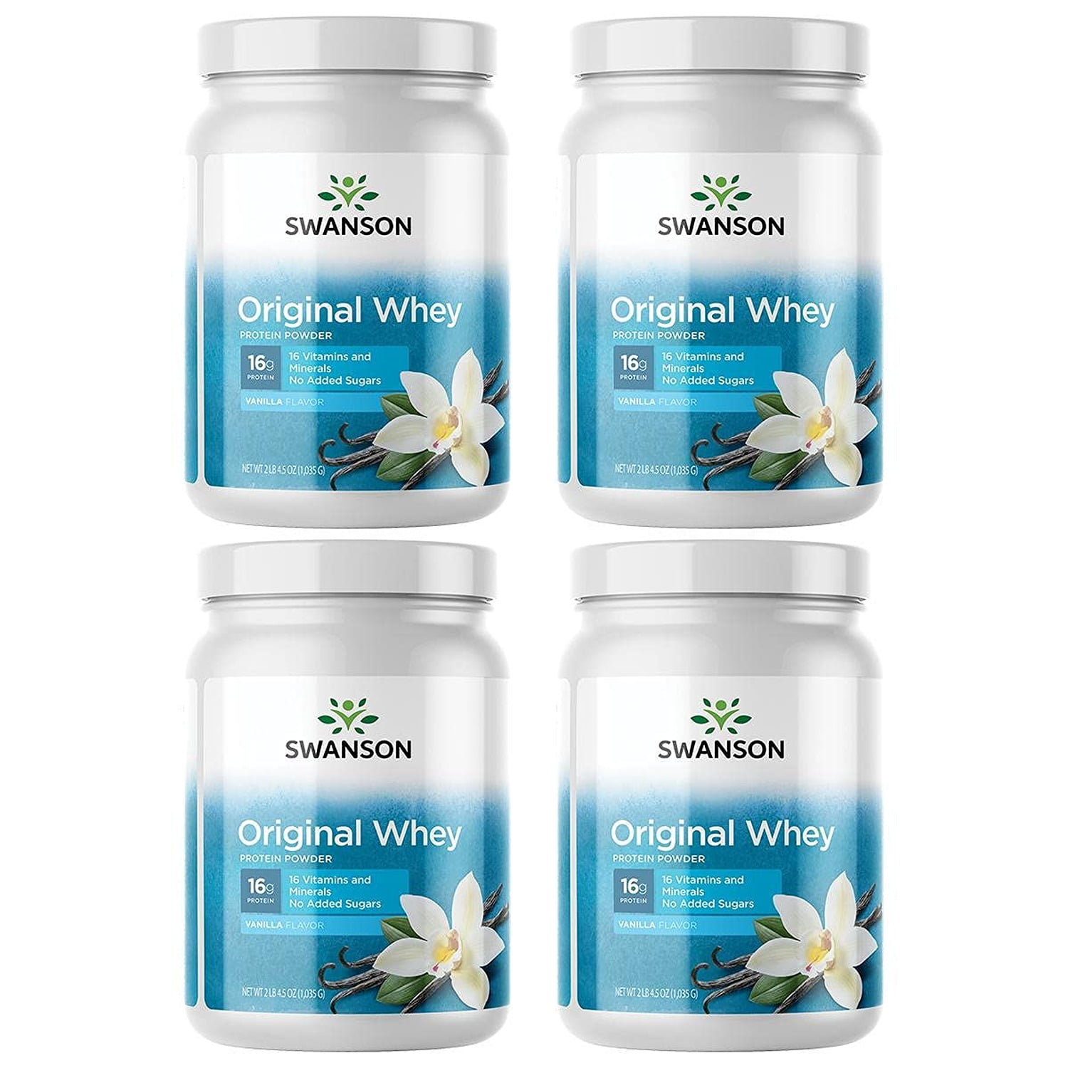 Swanson Original Whey Protein Powder with Vitamins Sports Nutrition ...